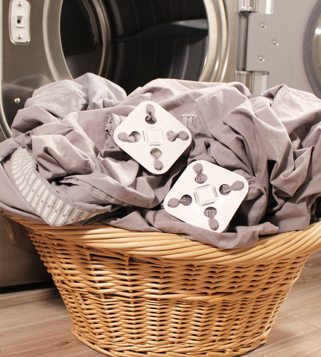 Wad-Free® prevents tangled, twisted, balled-up sheets, blankets, duvet ...